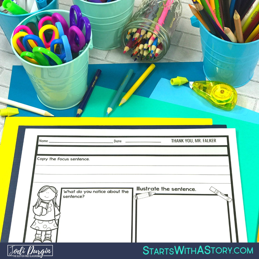 Thank You, Mr. Falker activities and lesson plan ideas – Clutter Free ...