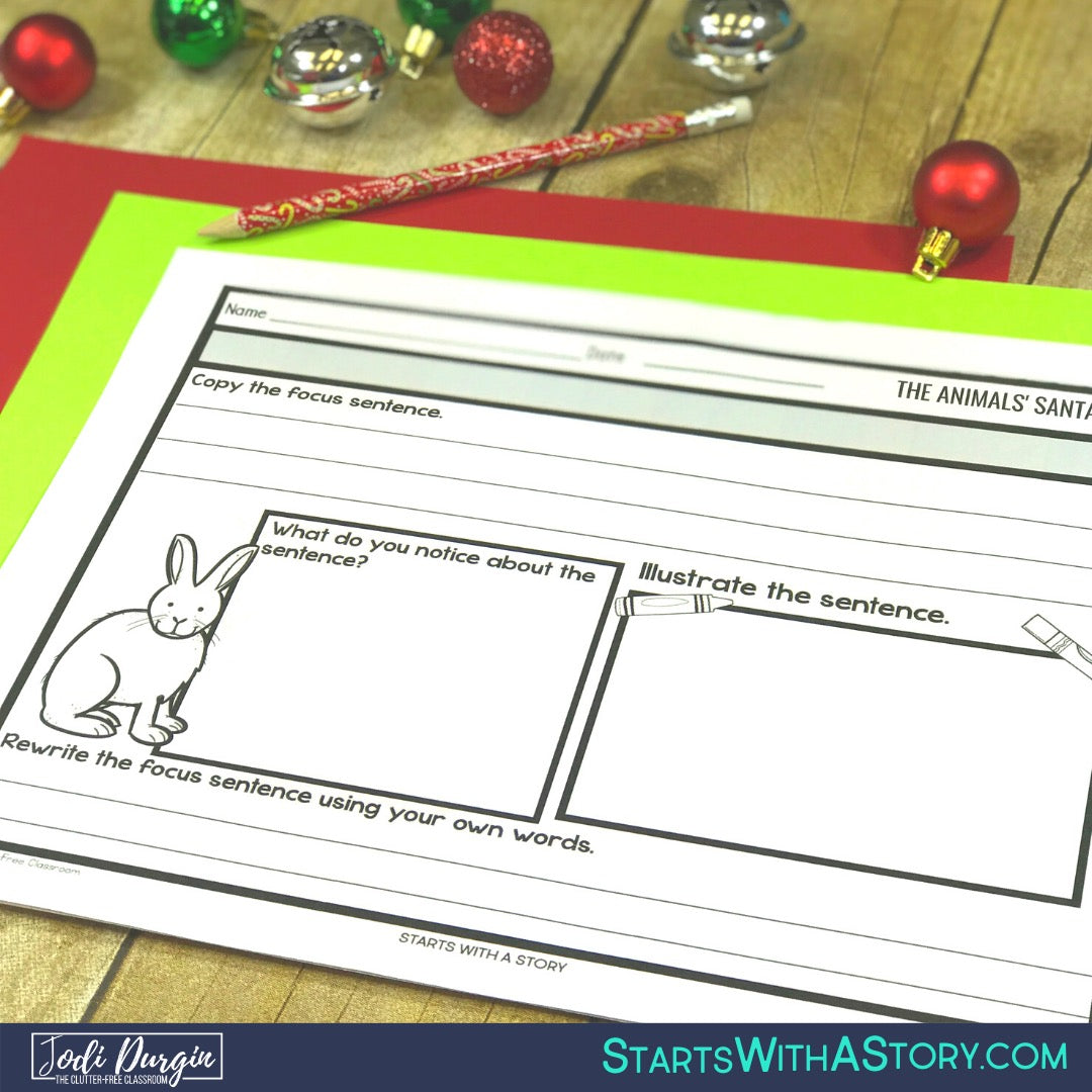 The Animals' Santa activities and lesson plan ideas – Clutter Free ...