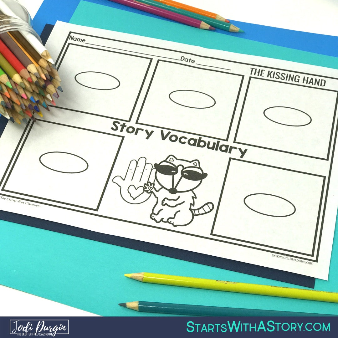 The Kissing Hand activities and lesson plan ideas – Clutter Free ...