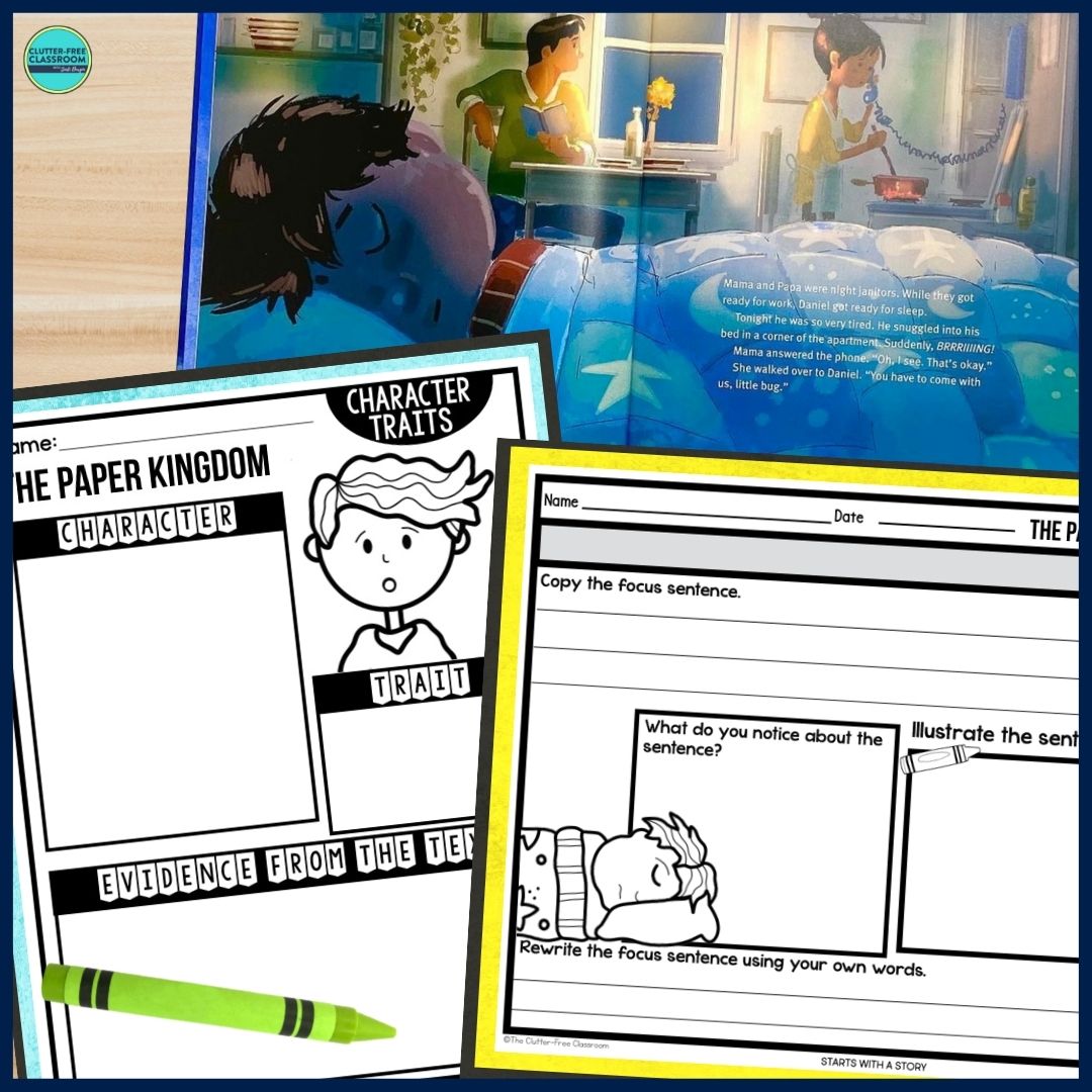 THE PAPER KINGDOM activities, worksheets & lesson plan ideas – Clutter ...