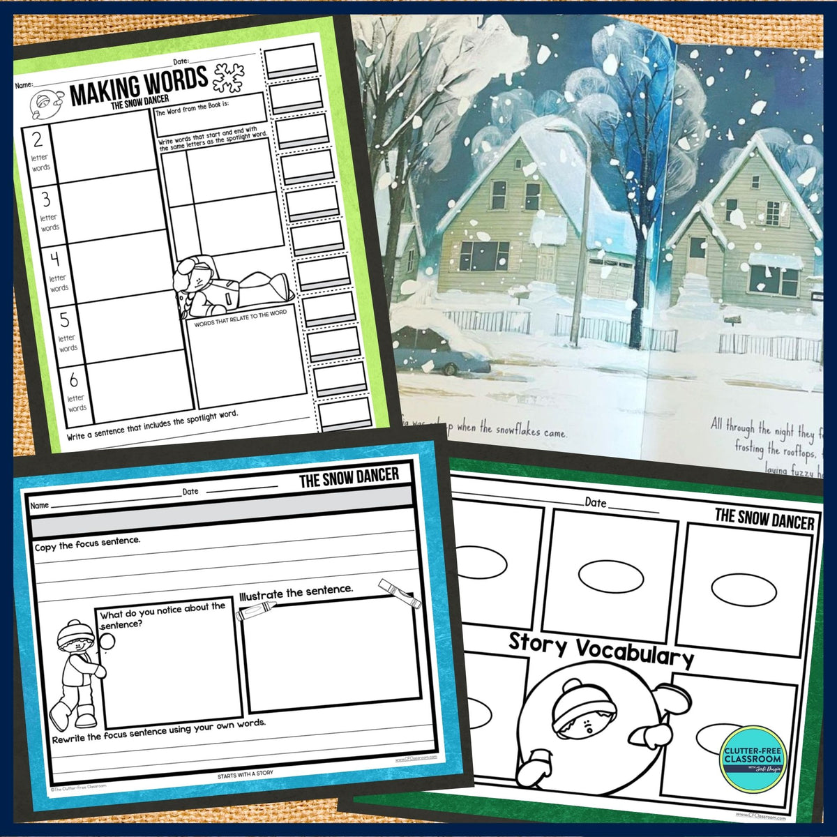 THE SNOW DANCER activities and lesson plan ideas – Clutter Free ...