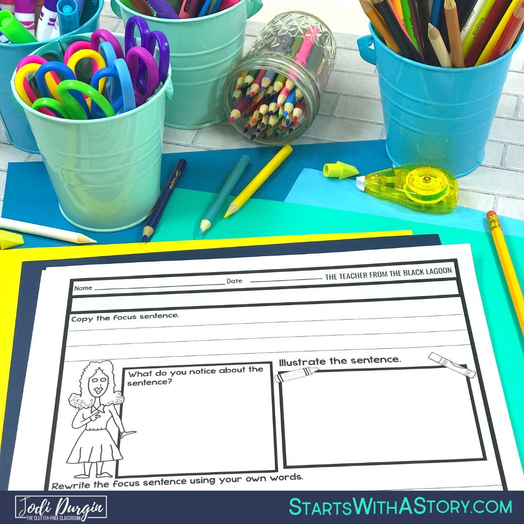 The Teacher From the Black Lagoon activities and lesson plan ideas ...