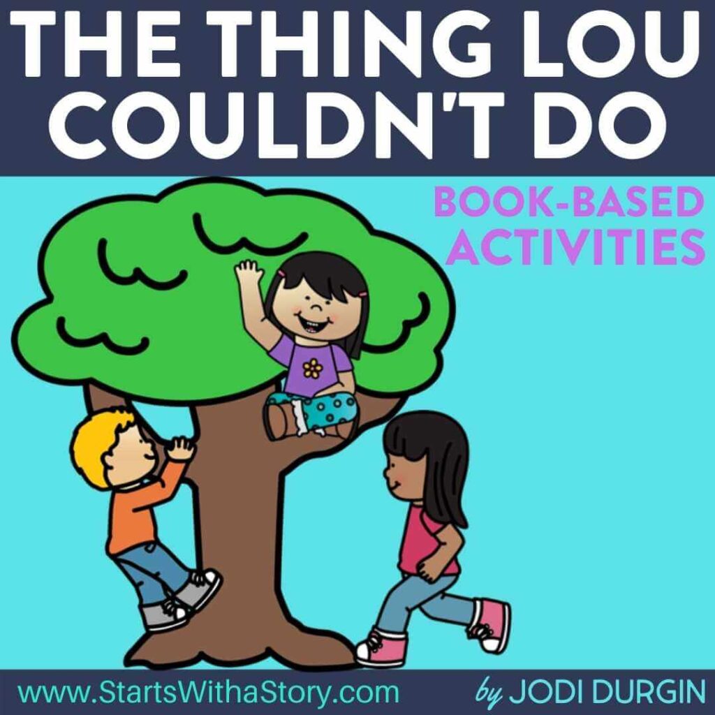 The Thing Lou Couldn't Do activities and lesson plan ideas – Clutter ...