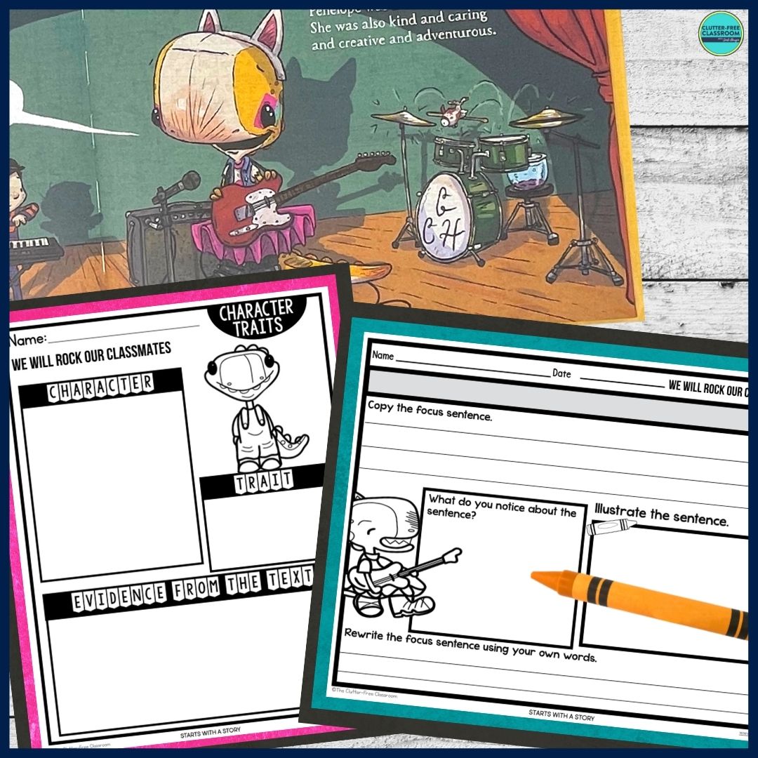 WE WILL ROCK OUR CLASSMATES activities, worksheets & lesson plan ideas ...