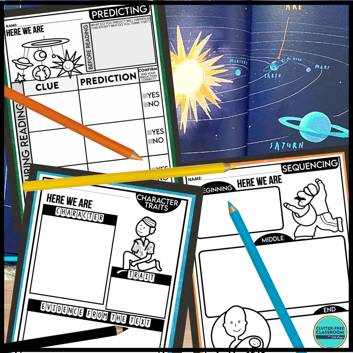 HERE WE ARE activities and lesson plan ideas – Clutter Free Classroom Store