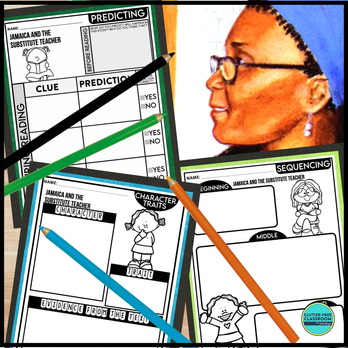 JAMAICA AND THE SUBSTITUTE TEACHER activities and lesson plan ideas ...