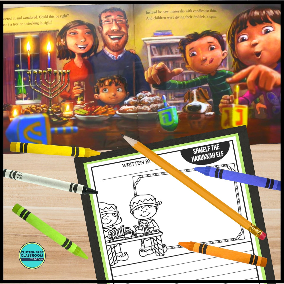 SHMELF THE HANUKKAH ELF activities and lesson plan ideas – Clutter Free ...
