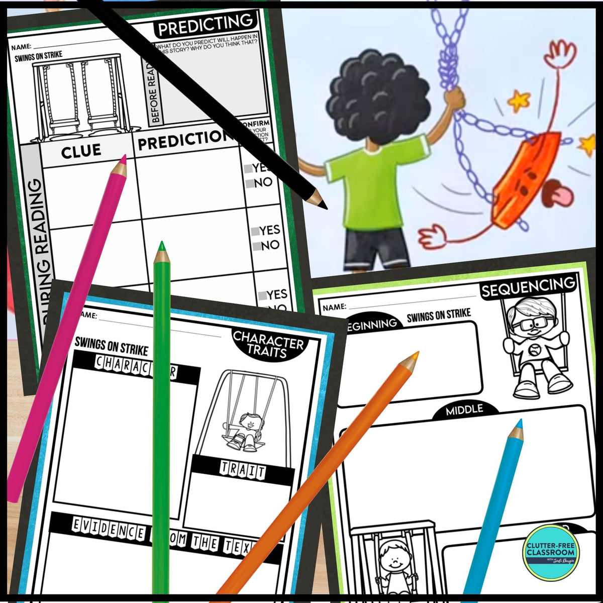 SWINGS ON STRIKE activities and lesson plan ideas – Clutter Free ...