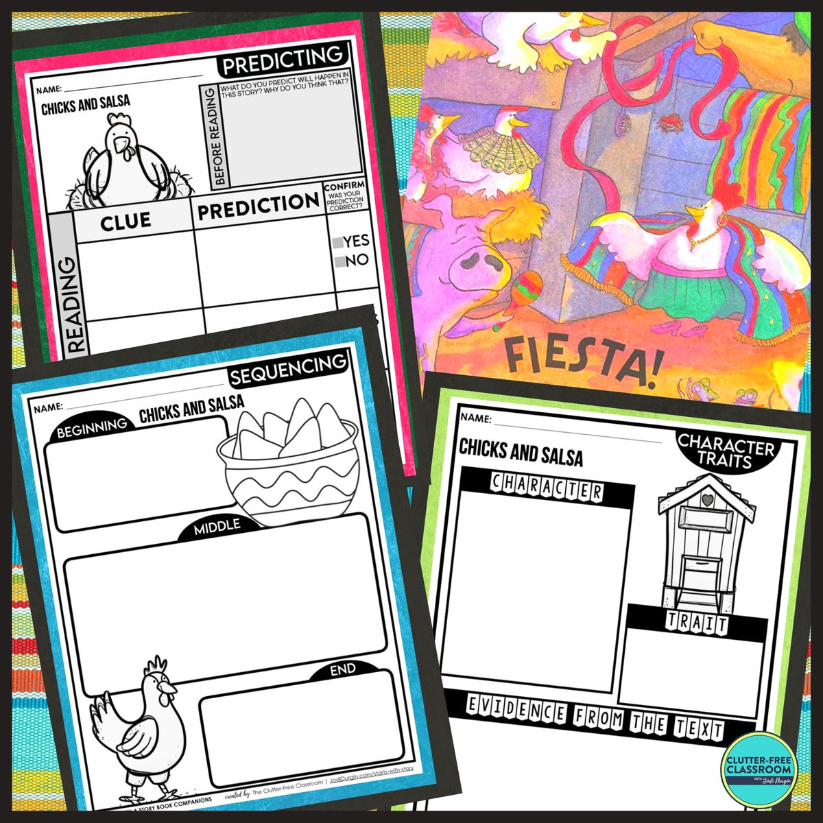 CHICKS AND SALSA activities and lesson plan ideas – Clutter Free ...