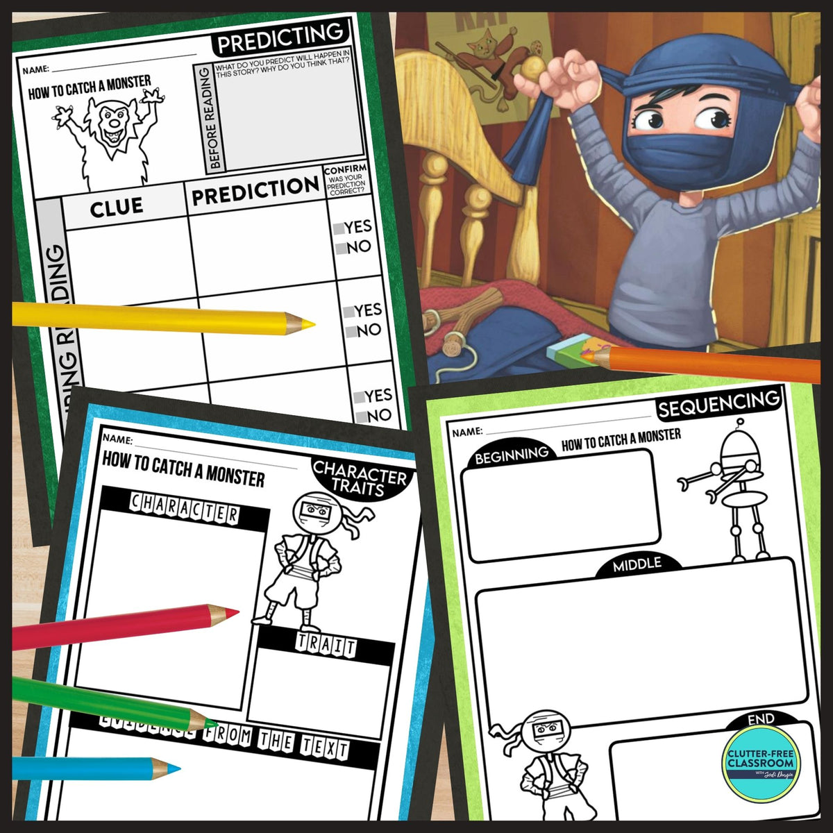 HOW TO CATCH A MONSTER activities and lesson plan ideas – Clutter Free ...