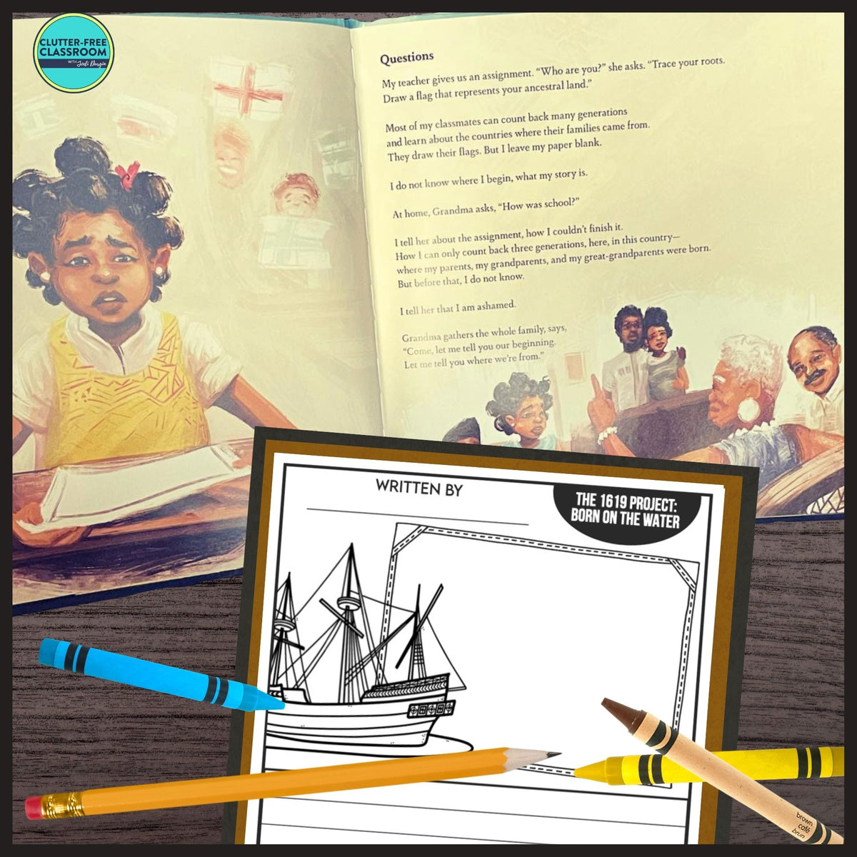 THE 1619 PROJECT - BORN ON THE WATER activities and lesson plan ideas ...