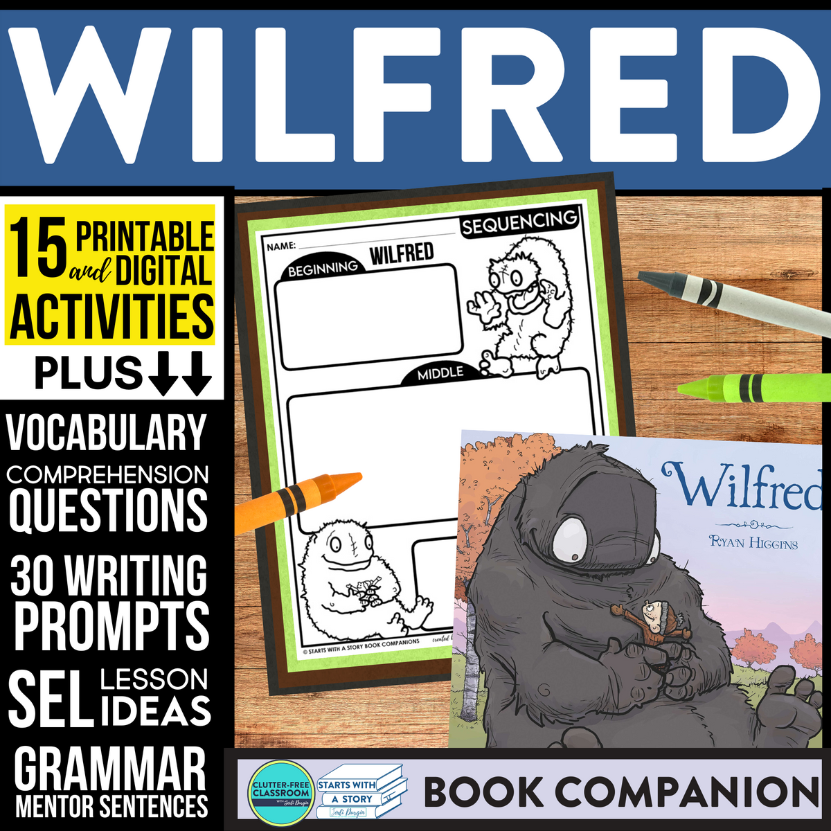 WILFRED activities and lesson plan ideas – Clutter Free Classroom Store