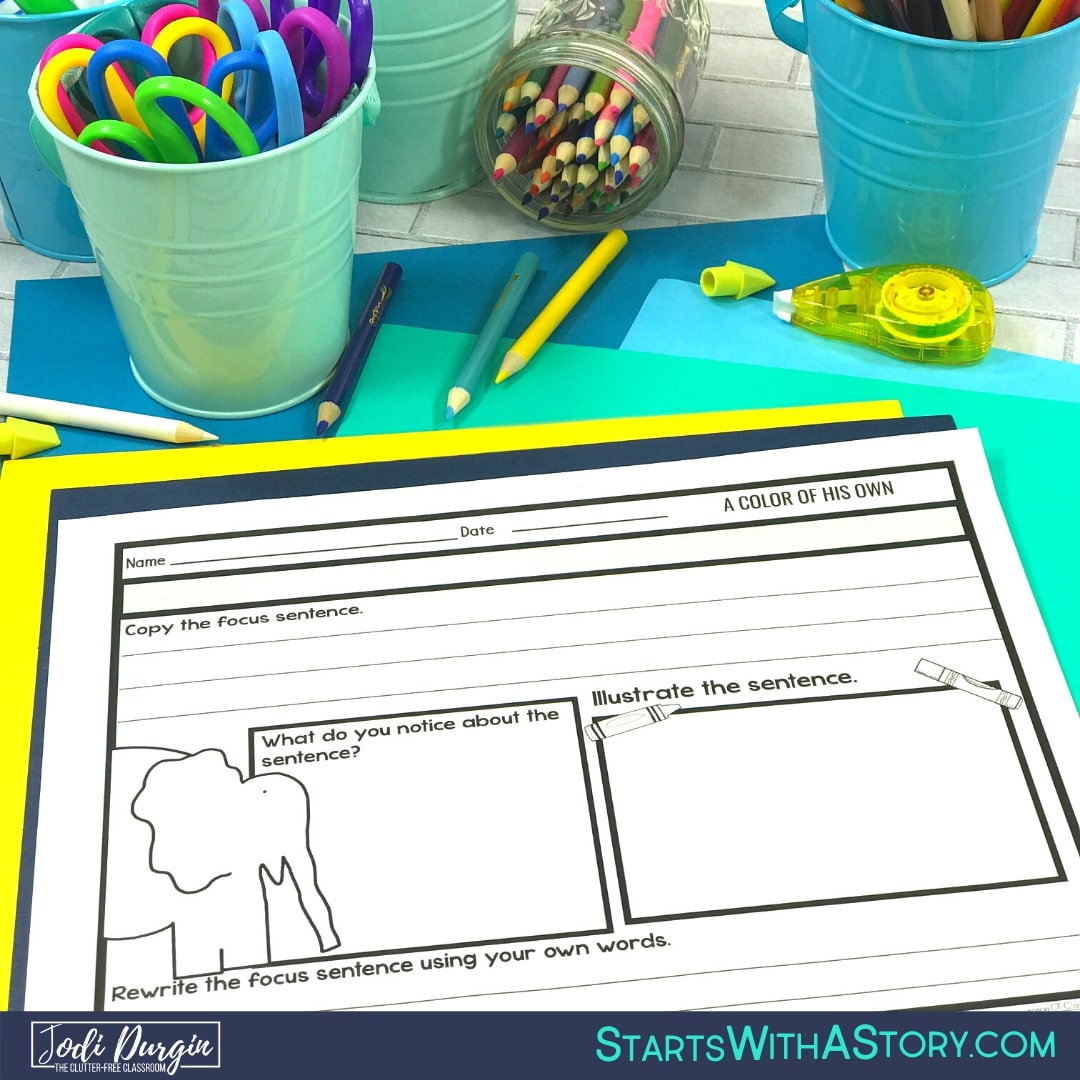 A Color of His Own activities and lesson plan ideas – Clutter Free ...