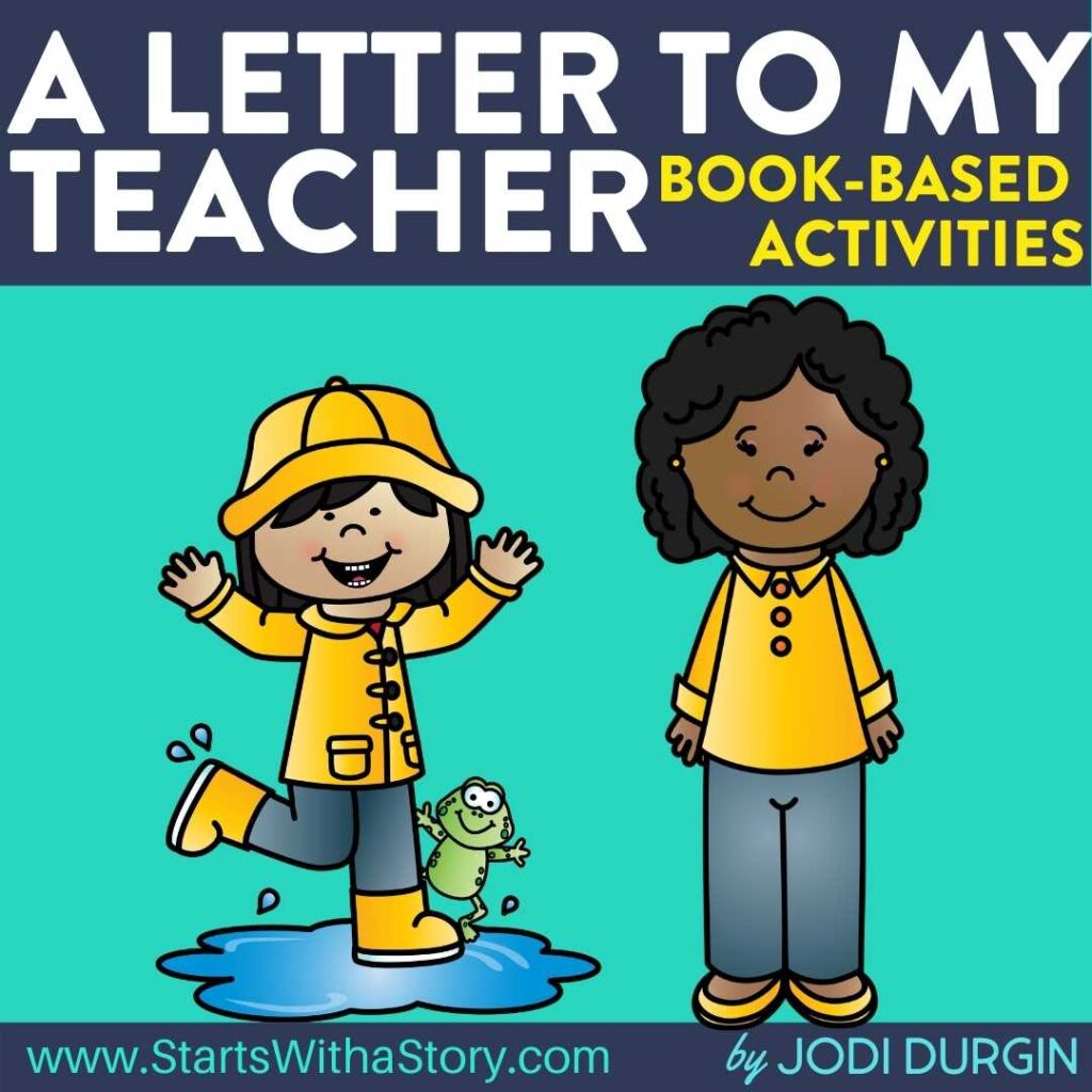 A Letter to My Teacher activities and lesson plan ideas – Clutter Free ...
