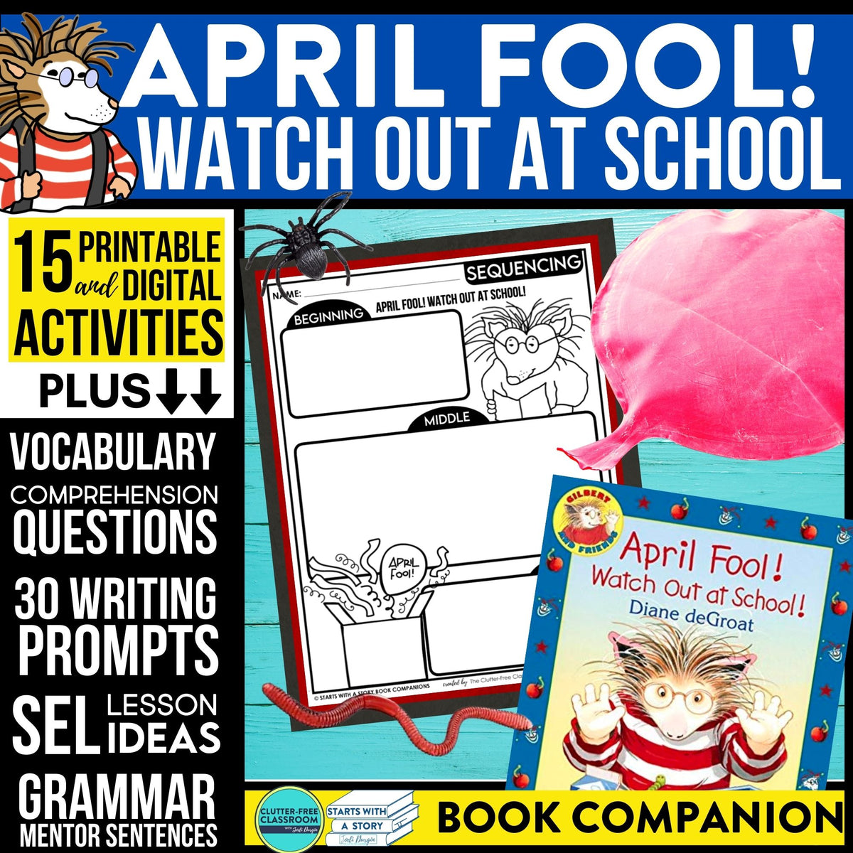 APRIL FOOL! WATCH OUT AT SCHOOL! activities and lesson plan ideas ...