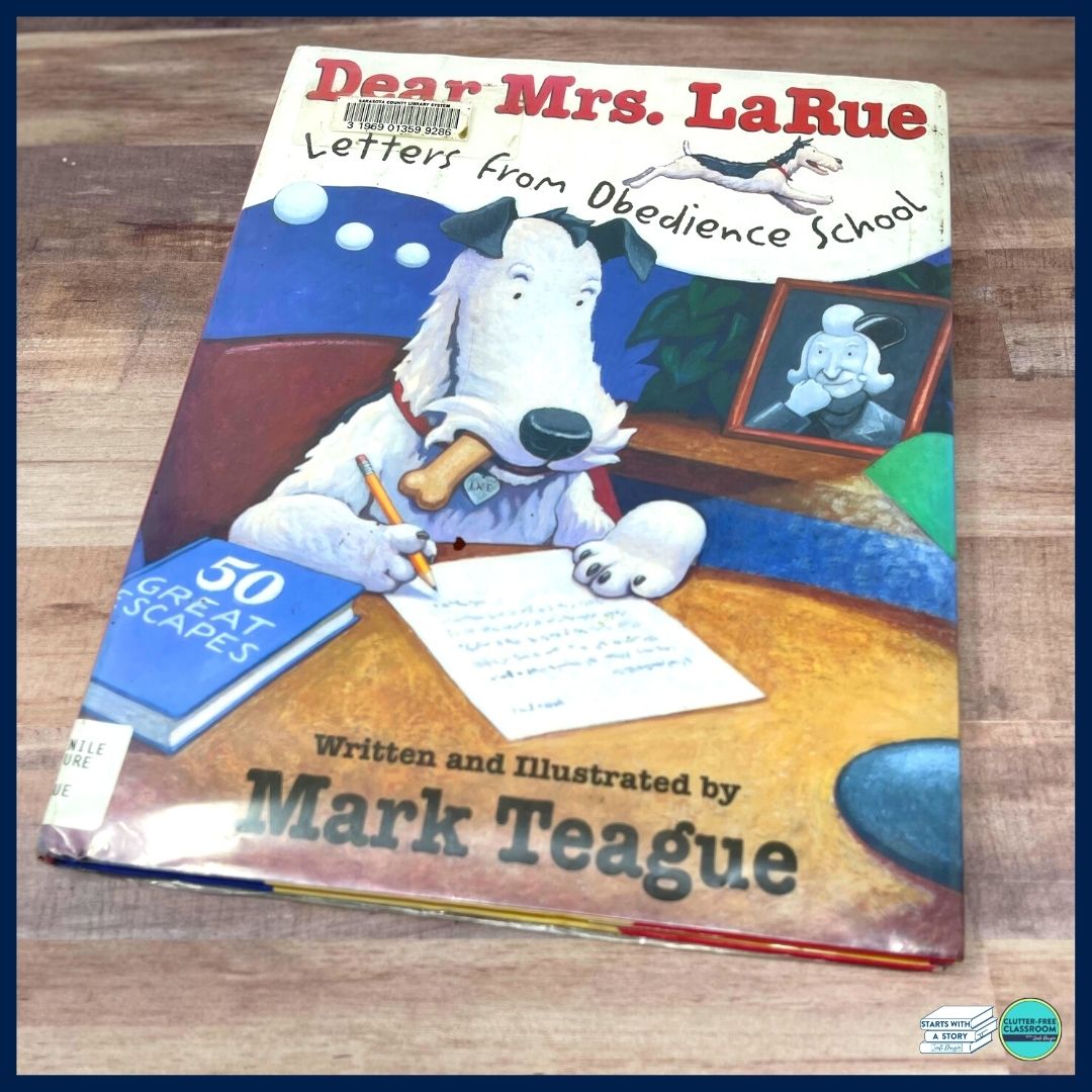 DEAR MRS. LARUE: LETTERS FROM OBEDIENCE SCHOOL activities, worksheets ...