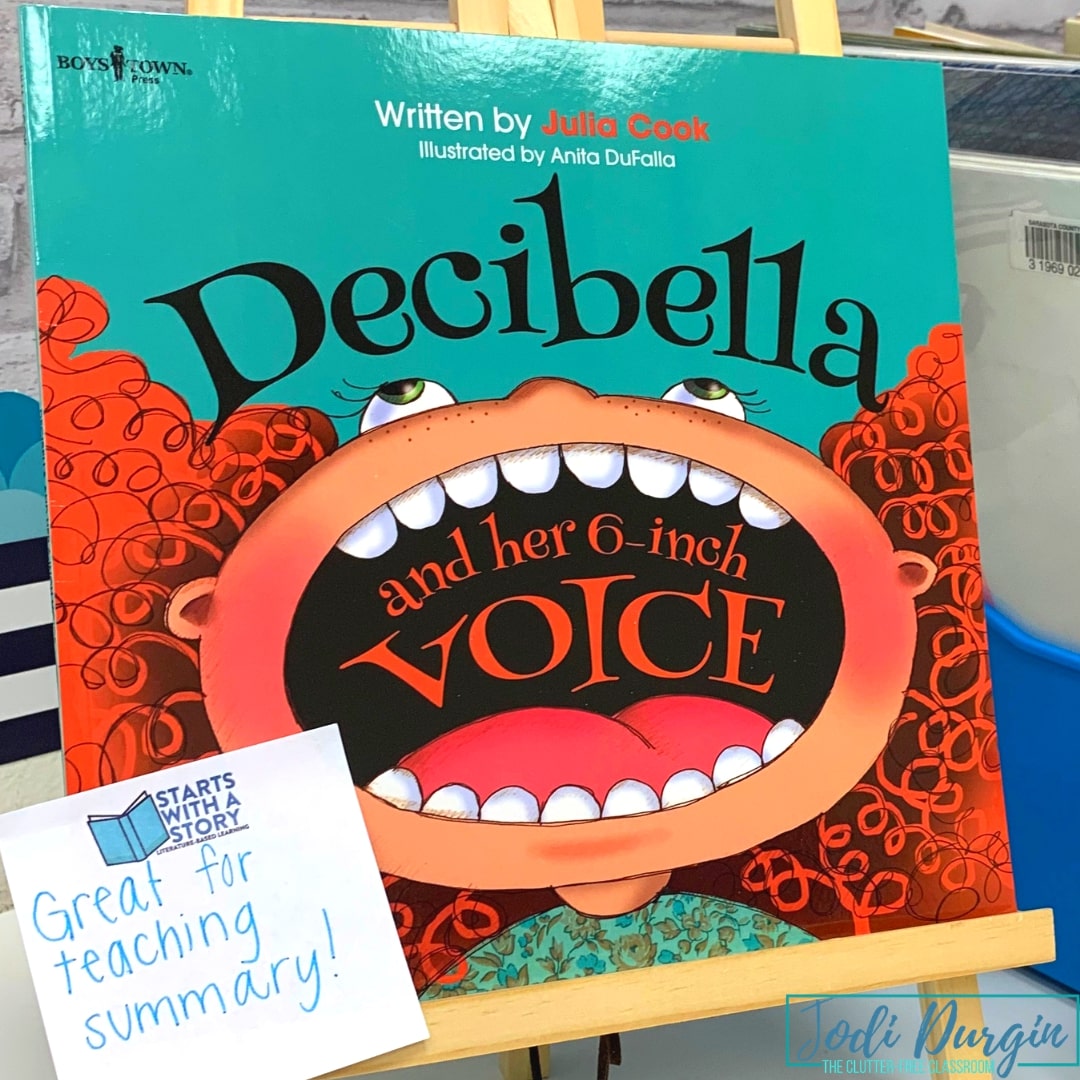 Decibella and her Six Inch Voice activities and lesson plan ideas ...