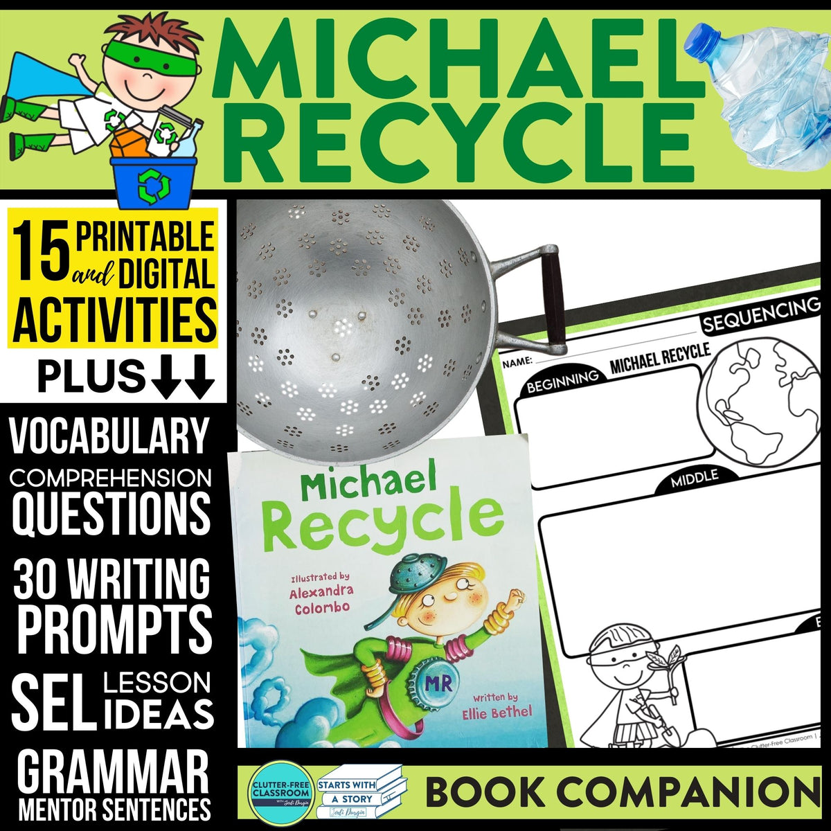 MICHAEL RECYCLE activities and lesson plan ideas – Clutter Free ...