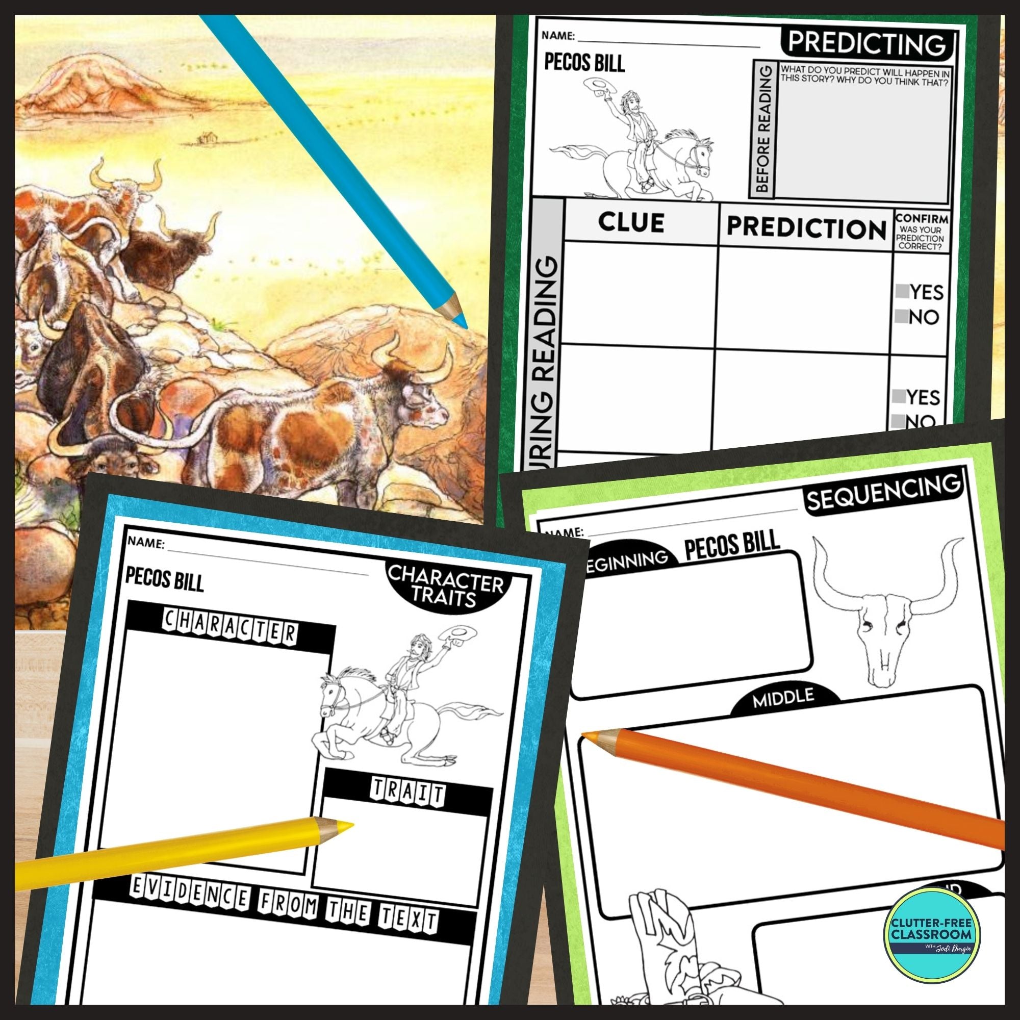 Pecos Bill Coloring Pages [2025]