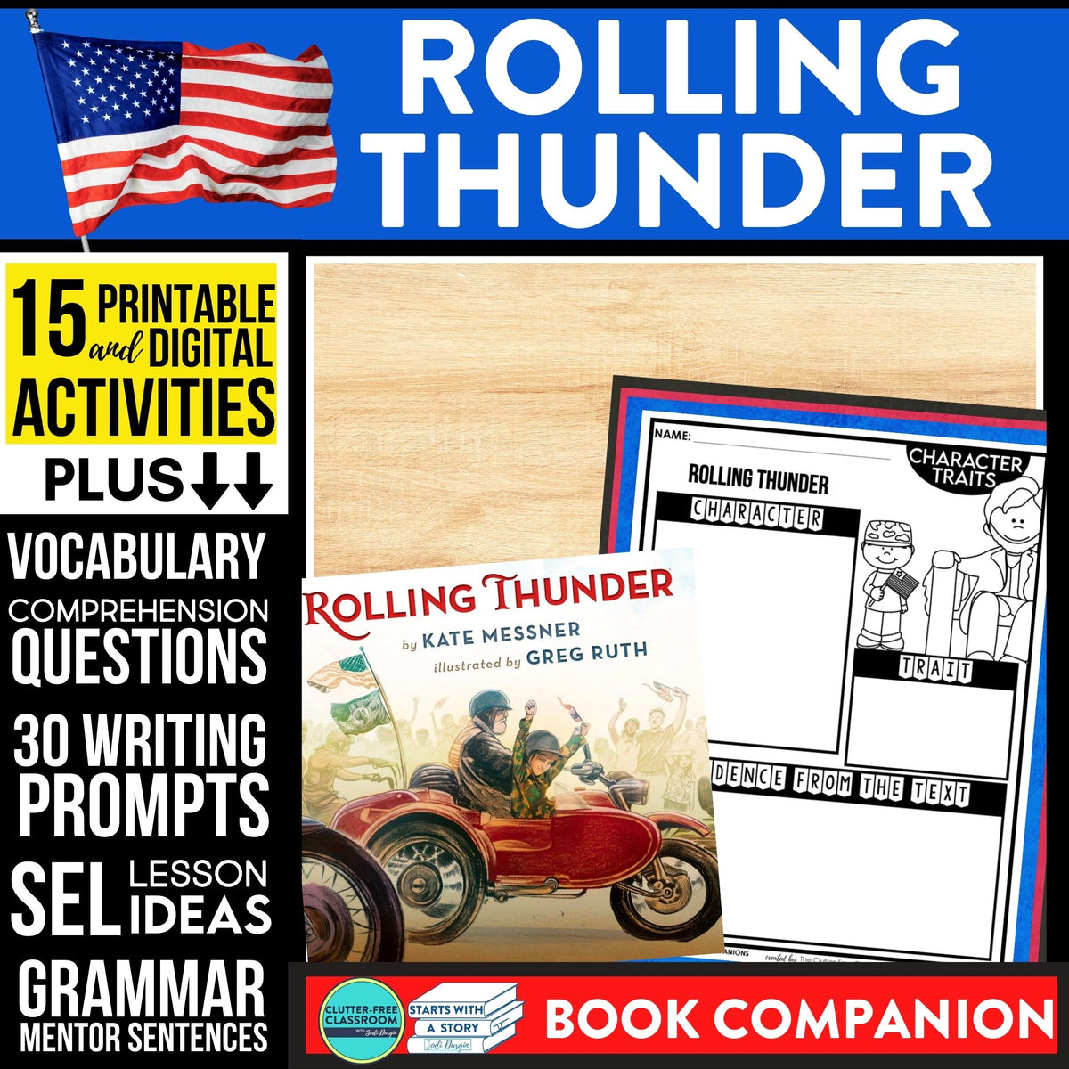 ROLLING THUNDER activities and lesson plan ideas – Clutter Free ...