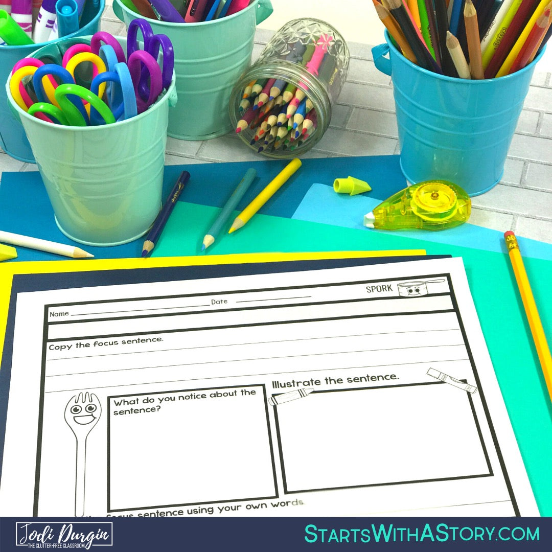Spork activities and lesson plan ideas – Clutter Free Classroom Store