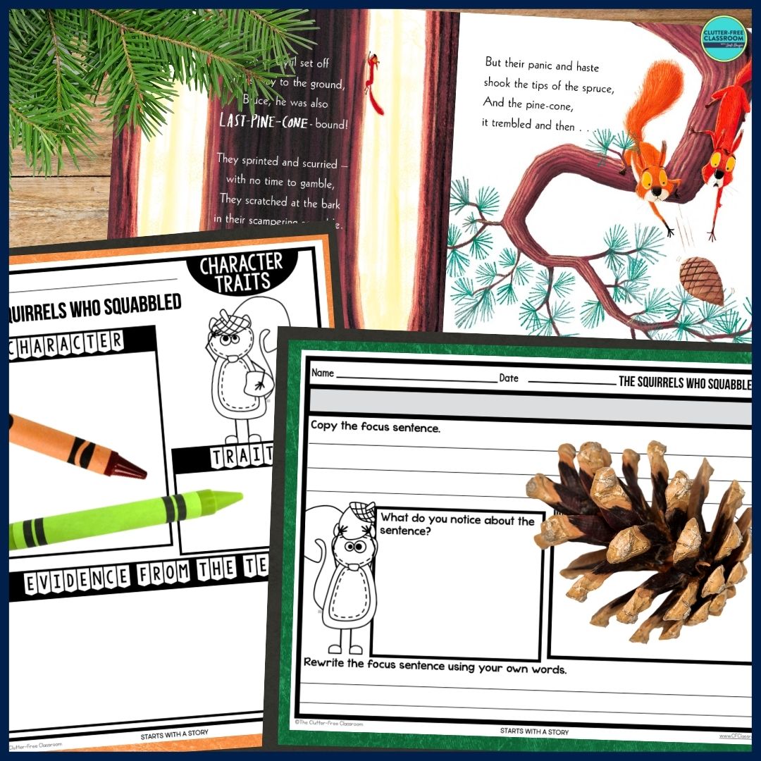 THE SQUIRRELS WHO SQUABBLED activities, worksheets & lesson plan ideas ...